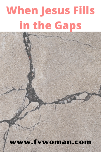When Jesus Fills in the Gaps by Nicci Anna Kilcoyne
