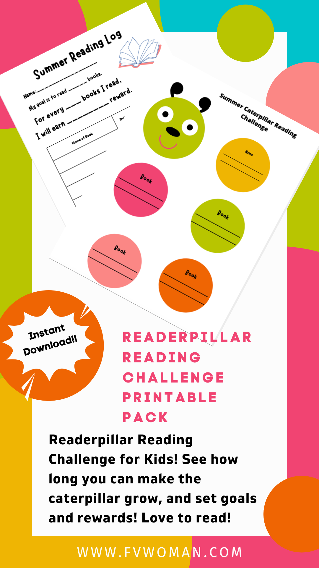 Reading challenge for kids