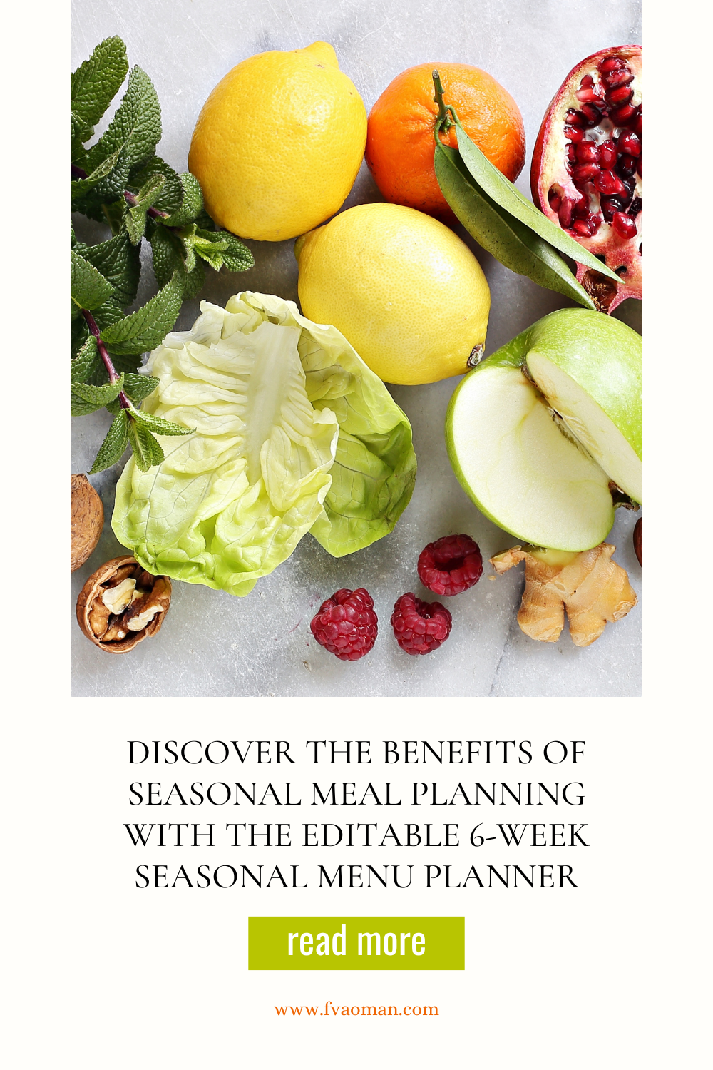 Discover the Benefits of Seasonal Meal Planning